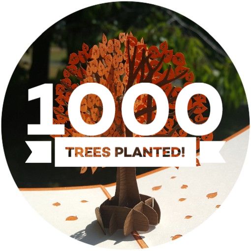 1000 Trees Planted! – Paper Bear